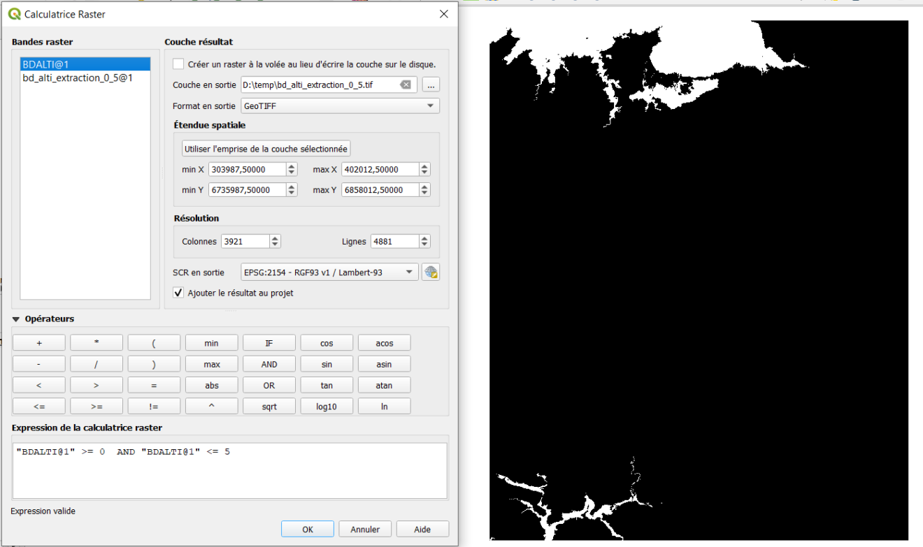 Calculatrice Raster de QGIS : Analyse et Traitement - GEOMATICK